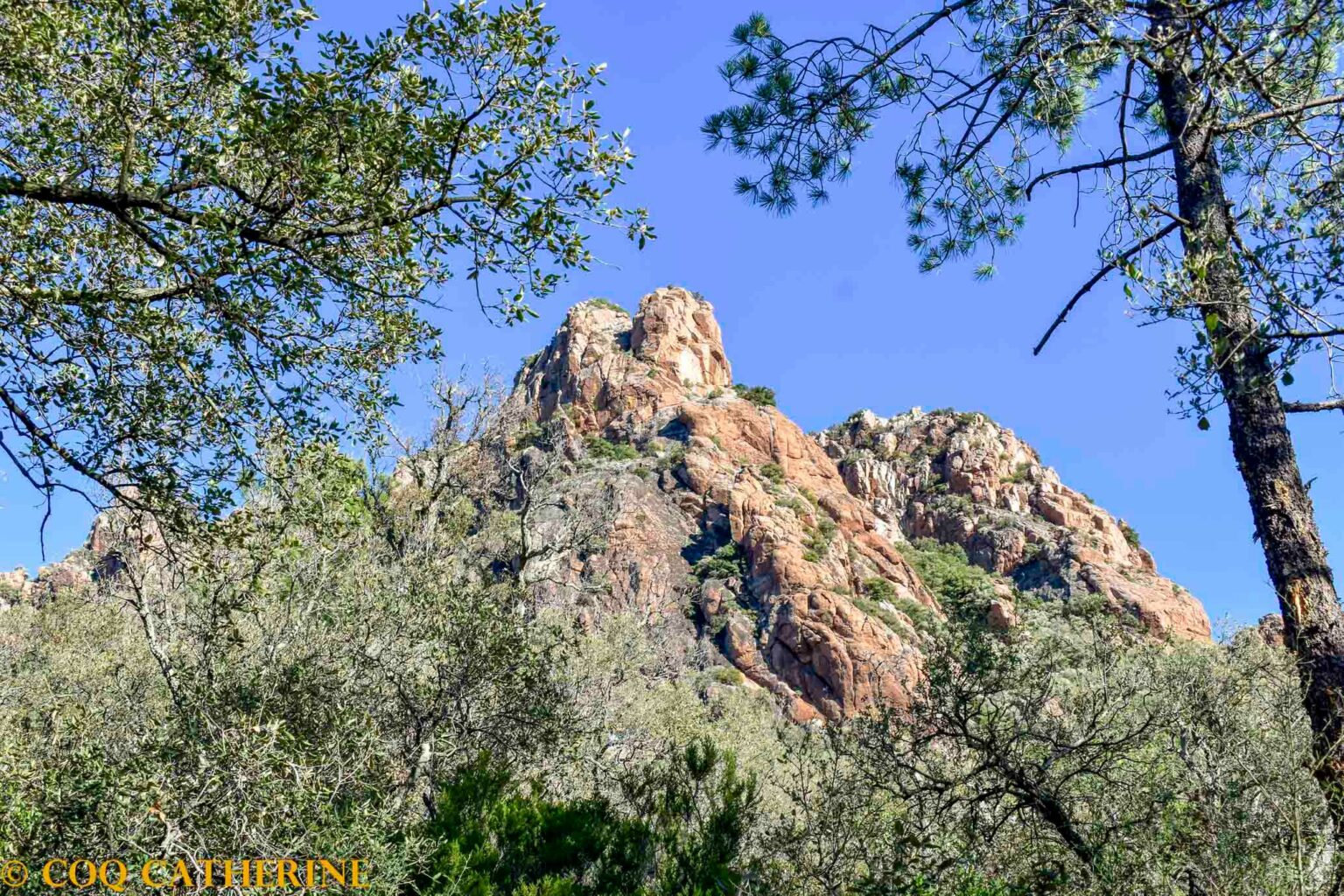 Le Rocher de Roquebrune à pied