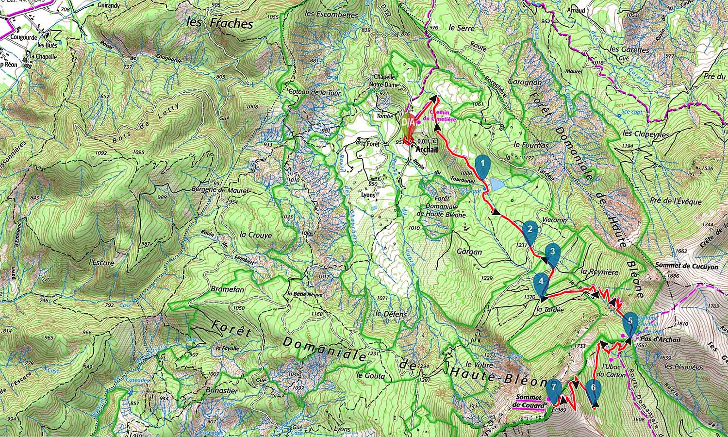 Le Pic de Couard en randonnée