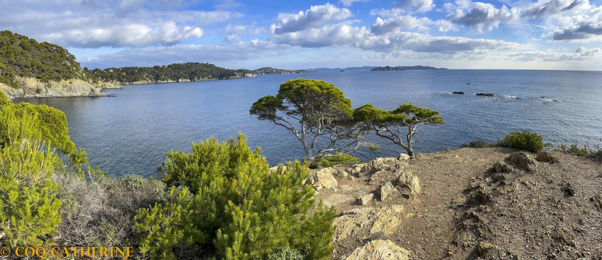 Le sentier du littoral de la presqu’ile de Giens