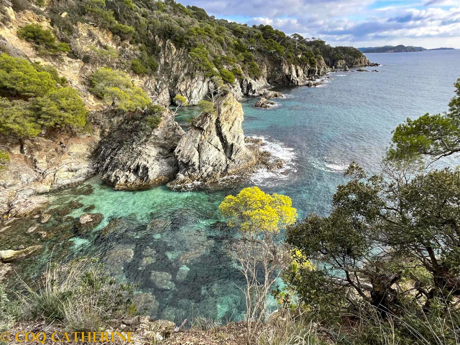 Le sentier du littoral de la presqu’ile de Giens