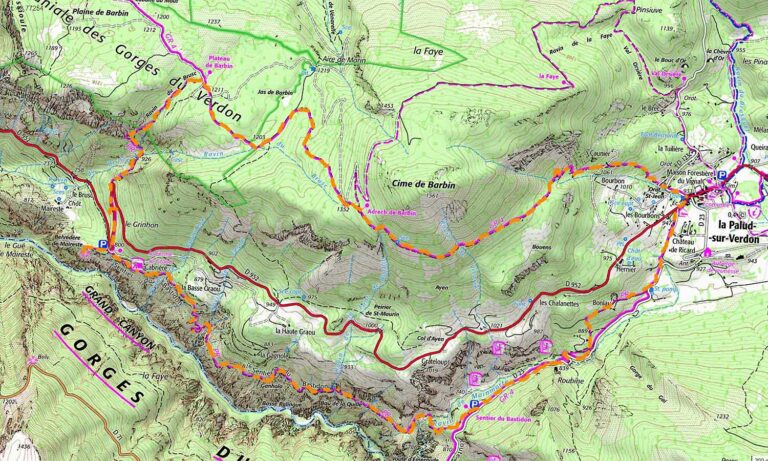 Le sentier du Bastidon, une rando des Gorges du Verdon